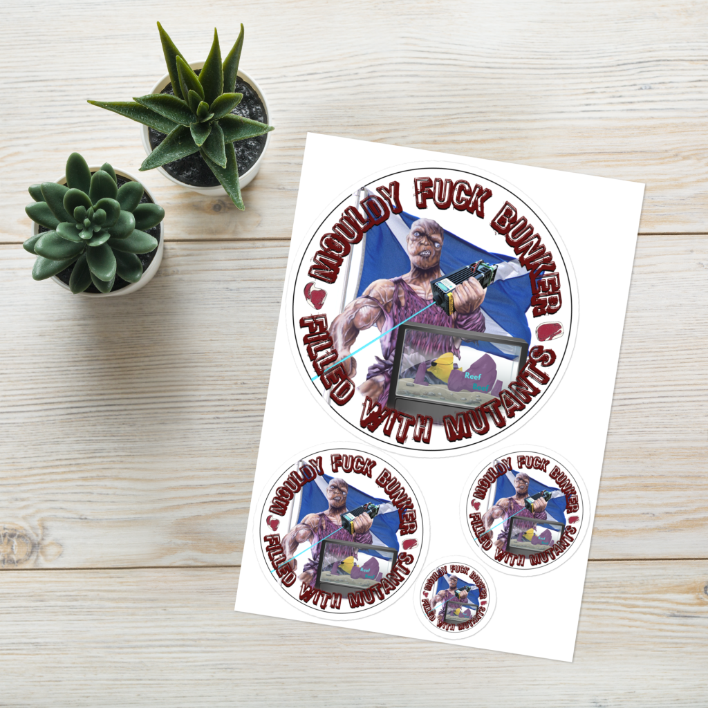 MFB Reef Beef Sticker Sheet – Reef Beef Podcast